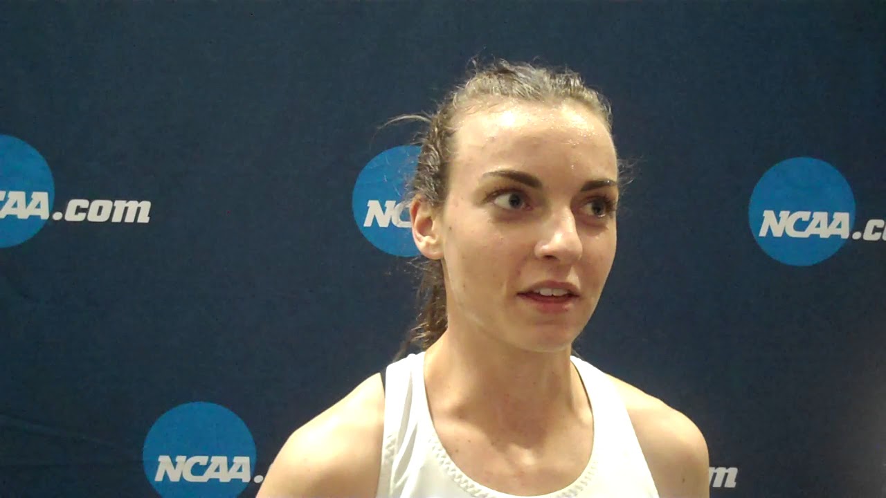 Dani Jones of Colorado talks about running mile at NCAA Indoors ...