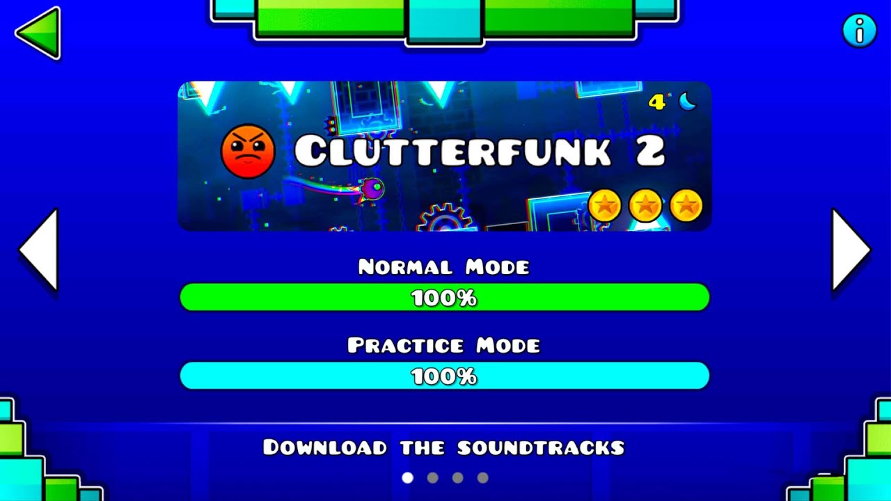[2.2] CLUTTERFUNK 2 by MasterTheCube5 | Geometry Dash Nukebound - YouTube