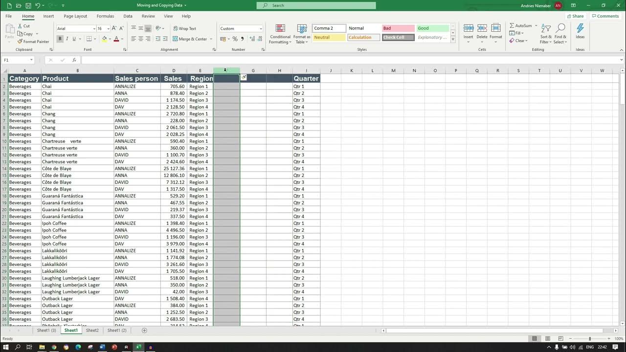 How To Insert and Delete Rows and Columns in Excel - YouTube