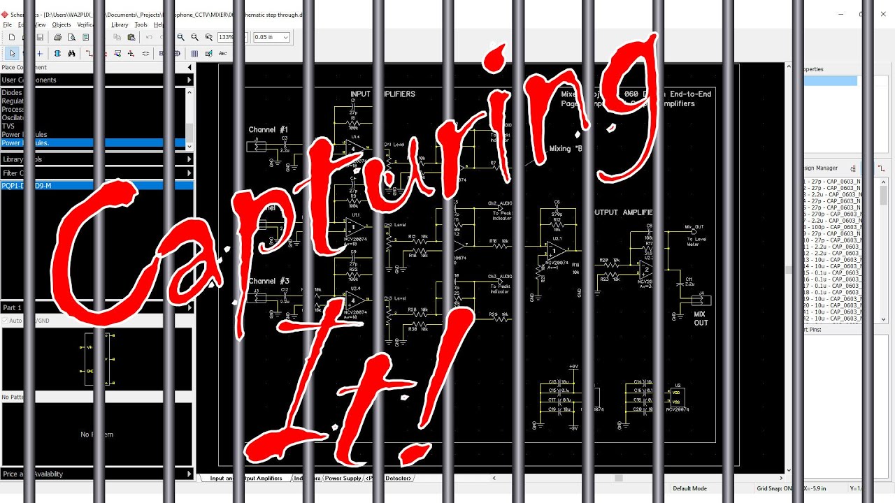Schematic Capture DEMO: Step 4b (060d2 ) - YouTube