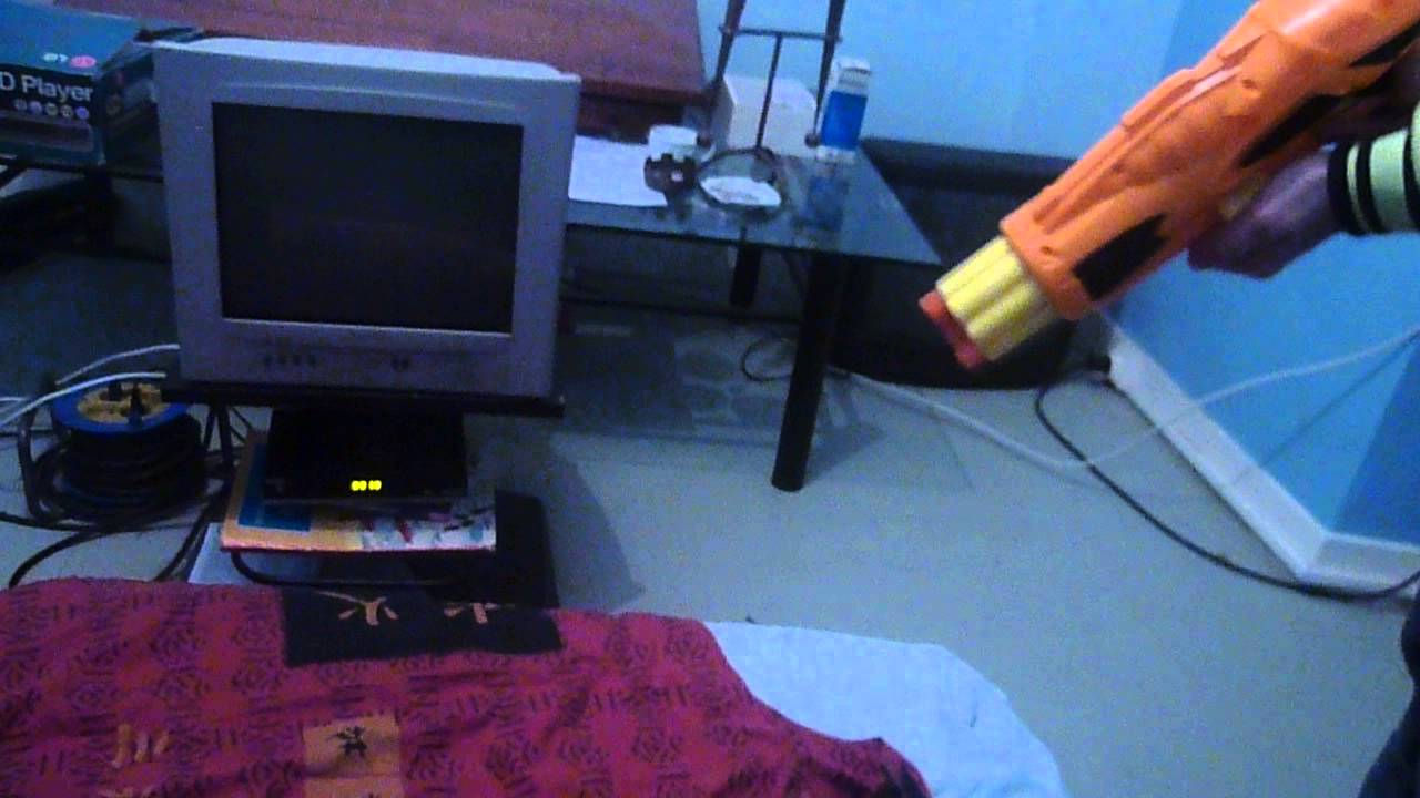 presentation de nerf (triple shot et speed loader) - YouTube