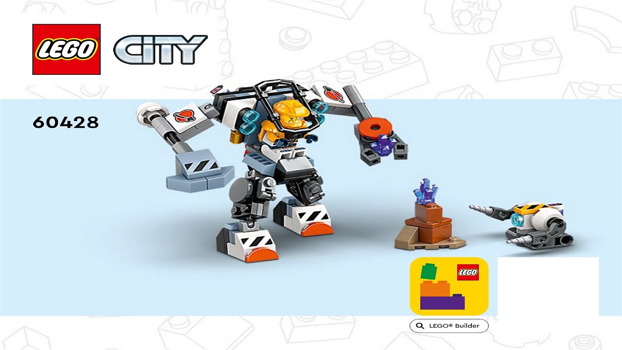 LEGO instructions - City - Space - 60428 - Space Construction Mech ...