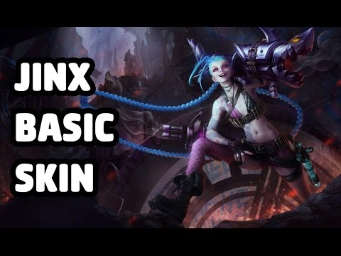 JINX BASIC SKIN SPOTLIGHT - LEAGUE OF LEGENDS - YouTube