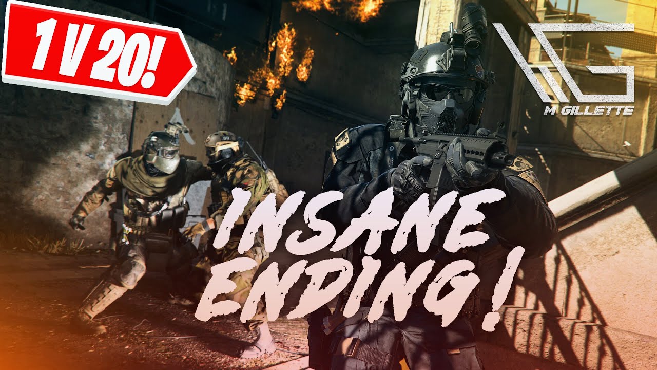 Clutching Up For The Squad | 1v20 Warzone 2.0 Win - YouTube