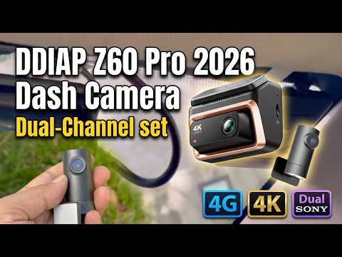 DDPAI Z60 Pro Master Review - The Premiere 2 Channel Dashcam for Maximum Protection and Convenience