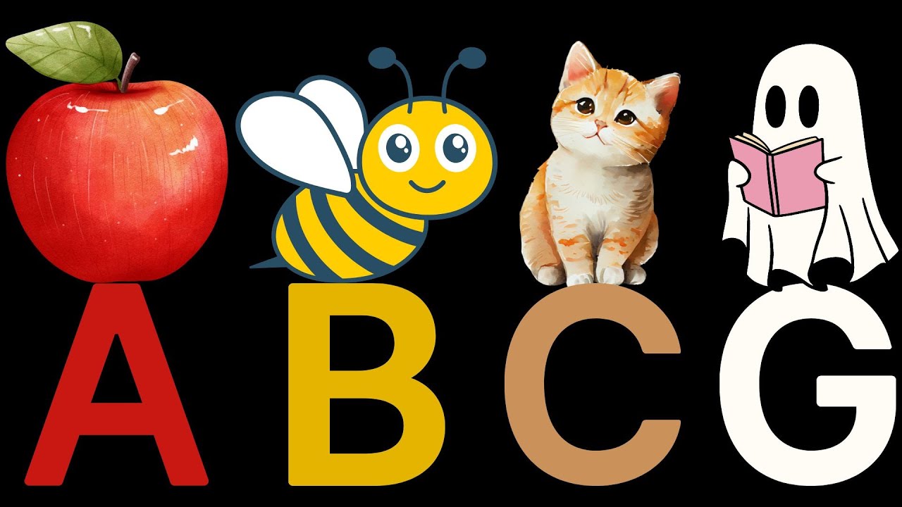 A for Apple | Learn Alphabets for Toddlers and Preschool | Kids ...