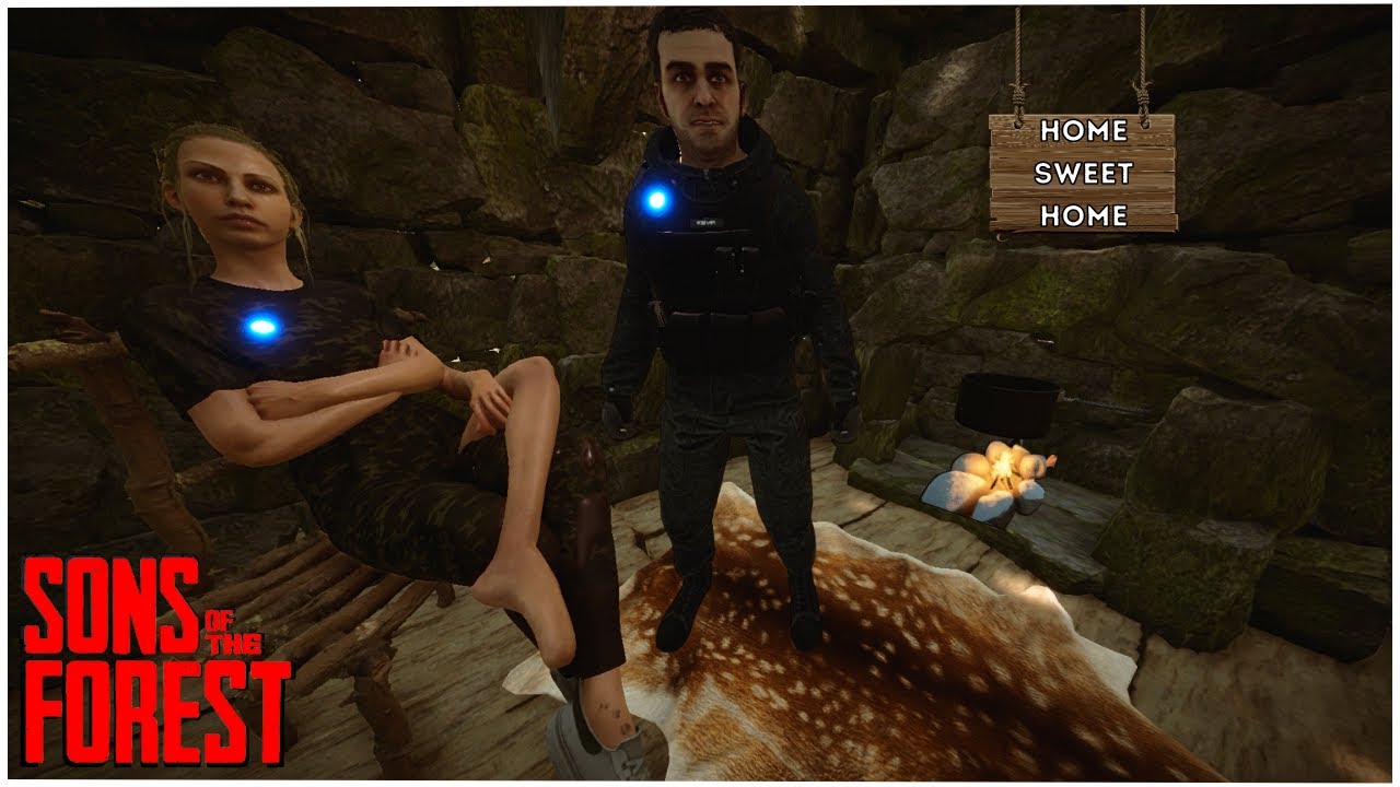 Kelvin and Virginia's New Home! - S2 EP04 | Sons of The Forest - YouTube