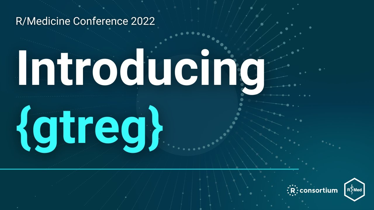 Introducing {gtreg} - YouTube