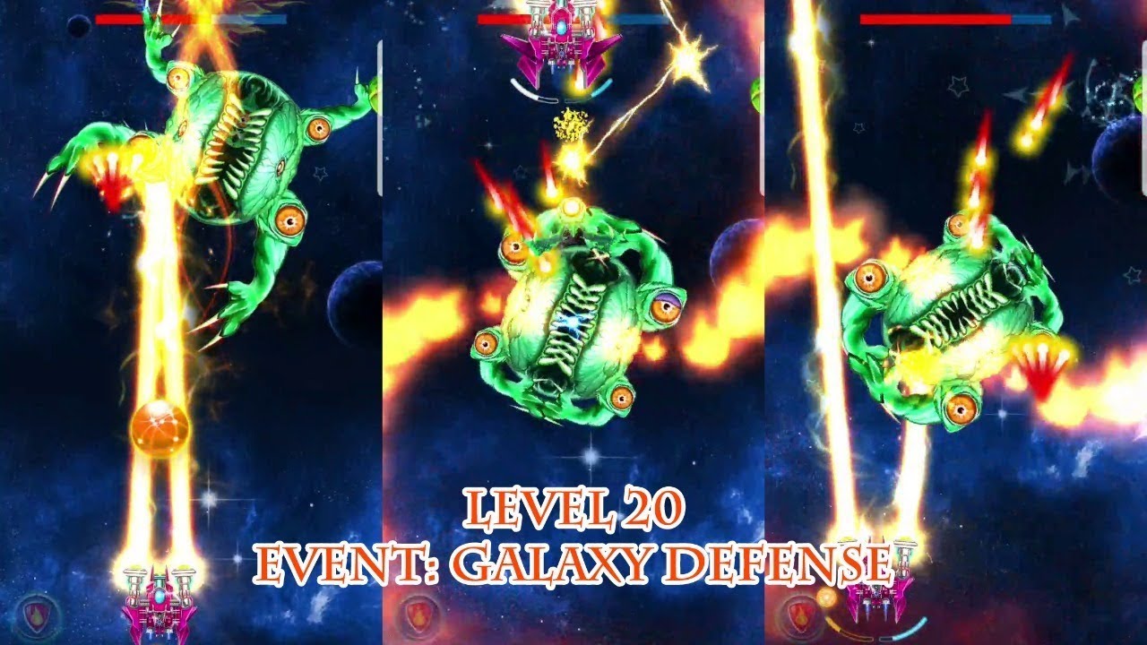 Level 20 Event GALAXY DEFENSE | BEST SPACE ALIEN SHOOTER GAME MOBILE ...