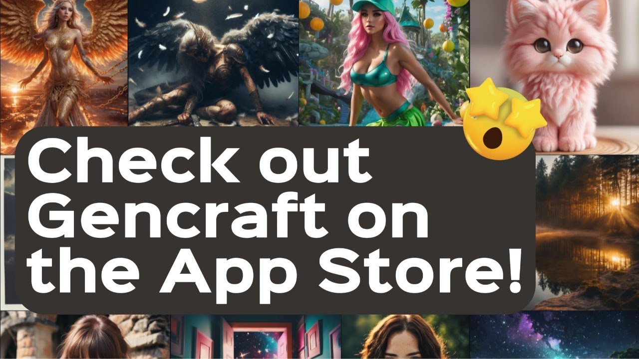 How to use Gencraft AI for iOS and Android: for Beginners - YouTube