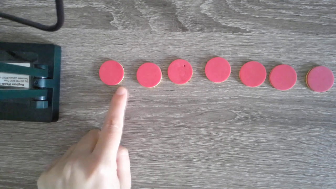 Subtraction Using Counters - YouTube