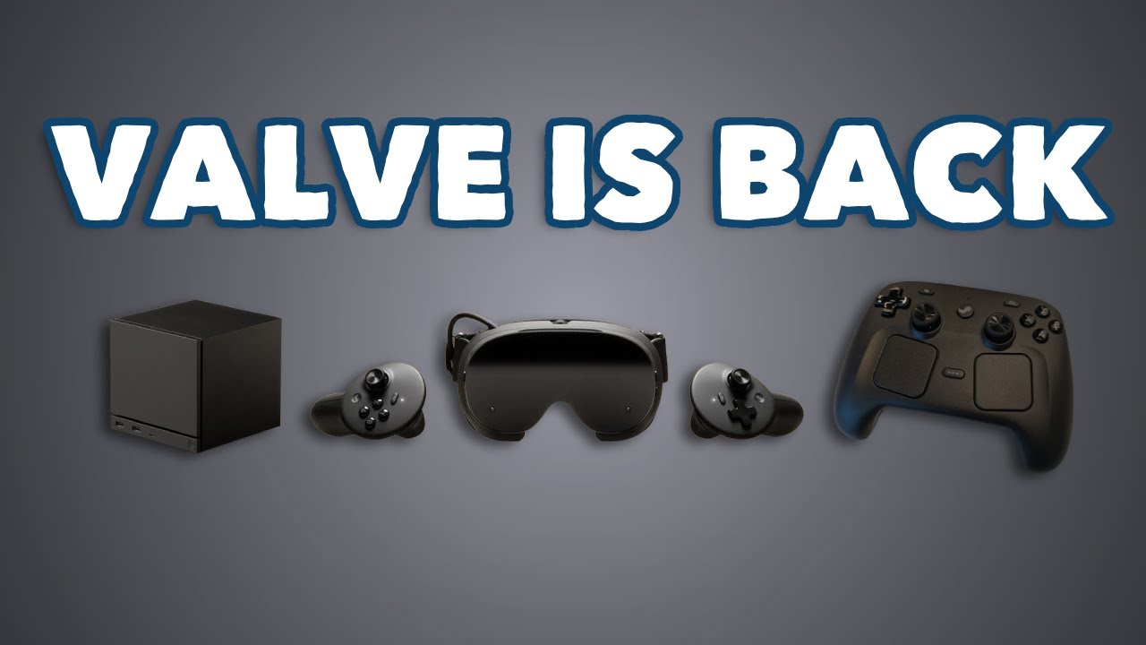 VALVE IS BACK — The Steam Machine, Controller & New VR Headset! - YouTube