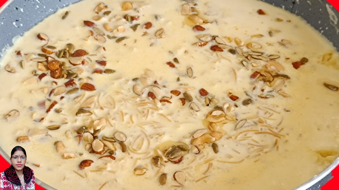 सेवइयां खीर | sevaiyan khir recipe | simiyan khir | chawal khir ...