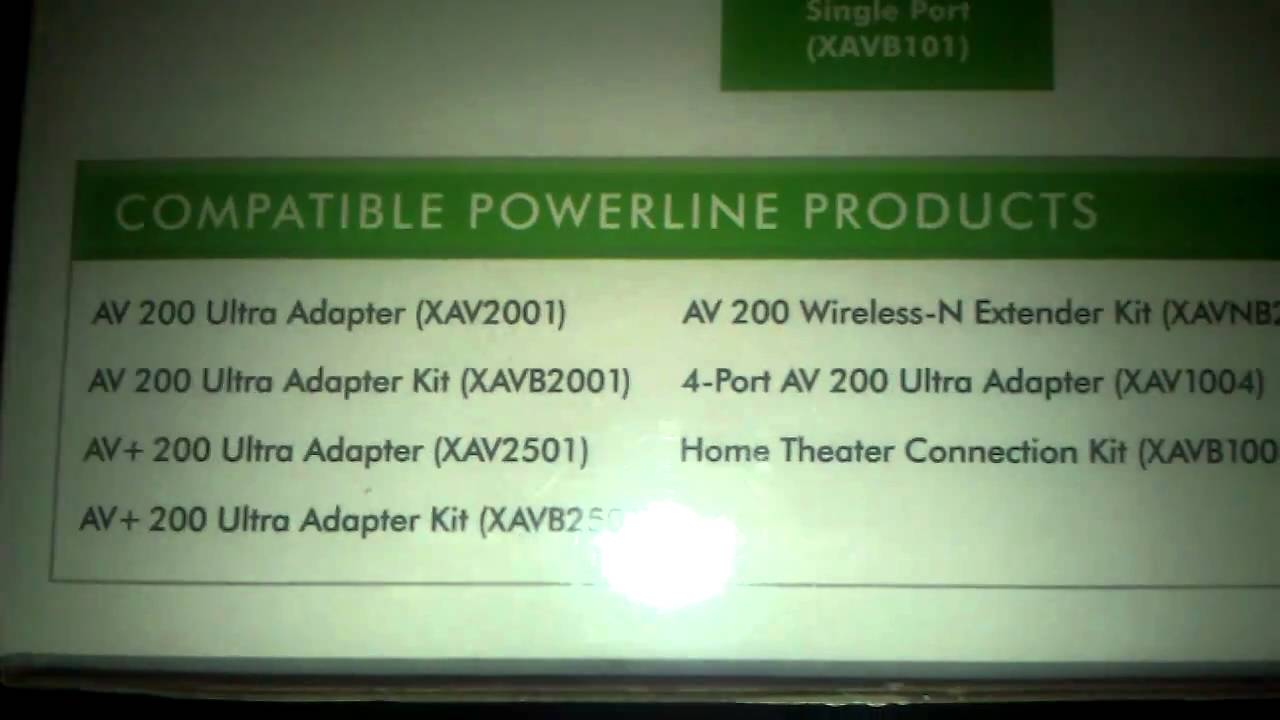 Netgear Powerline AV 200 Adapter Kit Unboxing - YouTube