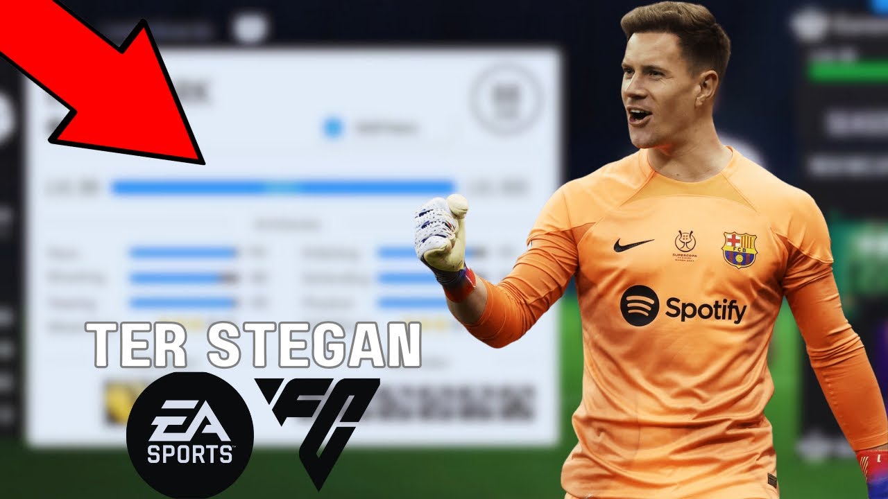 OFFICIAL TER STEGEN PRO CLUBS BUILD *EA FC24* - YouTube