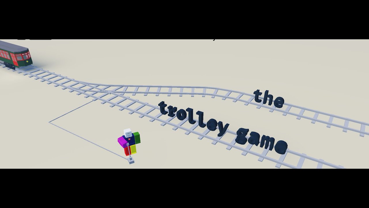 The Roblox Trolley Game - YouTube