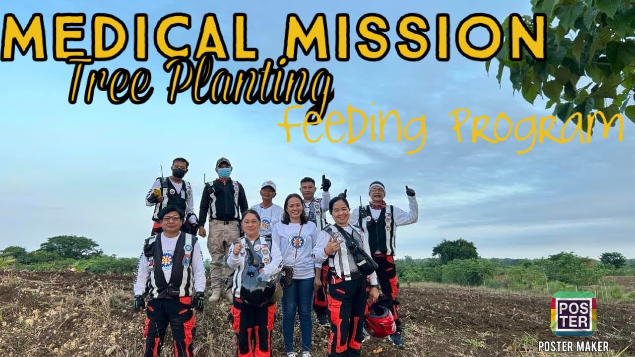 Medical Mission, Tree Planting & Feeding Program - YouTube