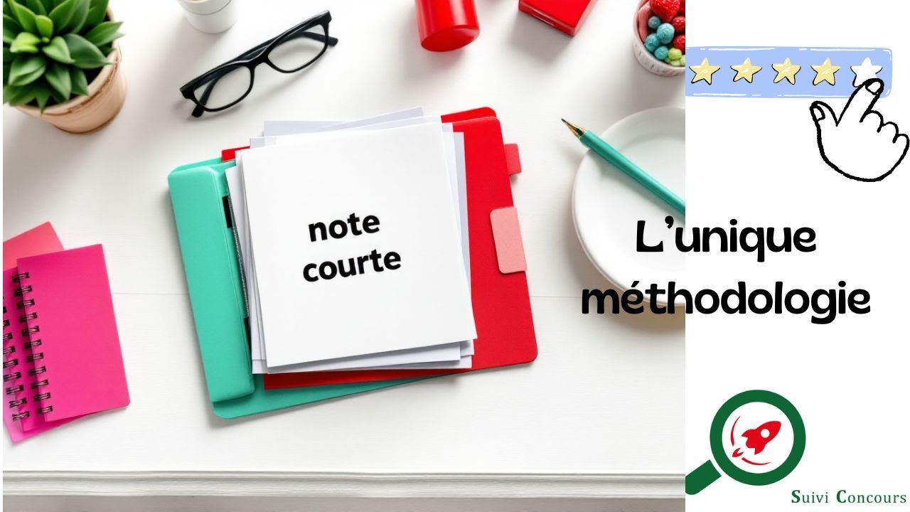 L'unique méthodologie de la note courte aux concours de la fonction ...