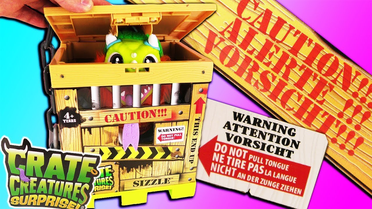 *NEU* Crate Creatures Surprise Deutsch Demo - Sizzle wird aus seinem ...