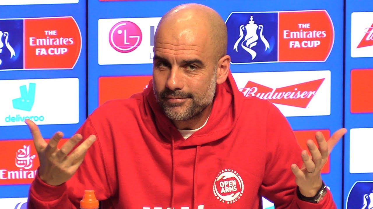 Pep Guardiola FULL Pre-Match Press Conference - Man City v Fulham - FA ...
