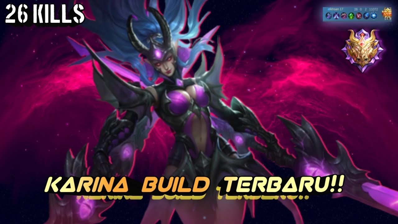 Karina Hyper Build Terbaru! Build Karina Terbaru! Top Global Karina ...