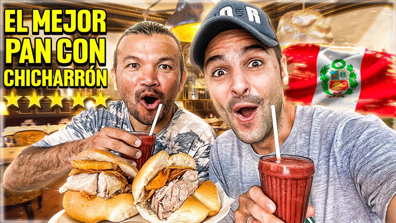 El mejor PAN CON CHICHARRÓN para mi SE ENCUENTRA en el CALLAO!! - YouTube