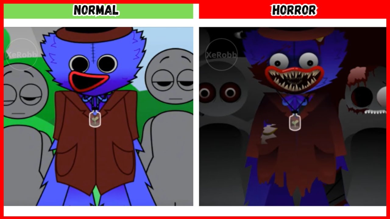 Sprunki Retake New Human | Normal And Horror Version (NEW MOD) - YouTube