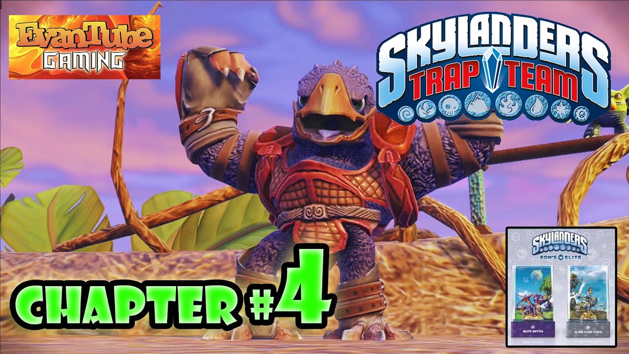 Let's Play Skylanders TRAP TEAM - Chapter 4 Phoenix Psanctuary w/ EON'S ...