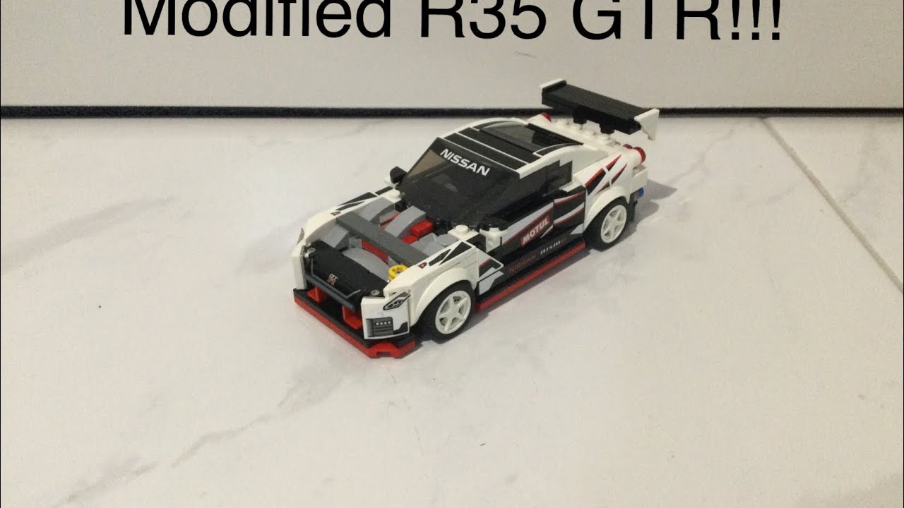Modified Lego GTR R35 - YouTube