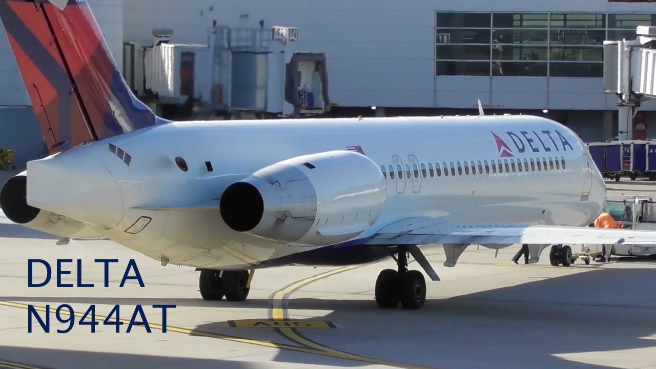 Boeing 717-2BD Push Back and Engine Start at DTW Gate A45 - Delta ...