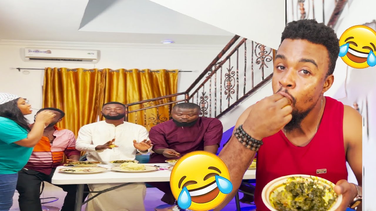 Baze10 Challenges Four Hungry Men In Food Competition - YouTube