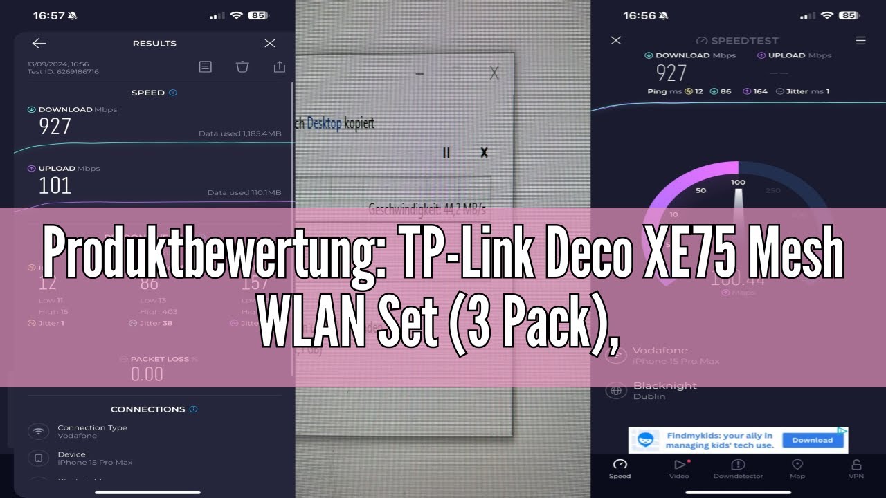 Produktbewertung: TP-Link Deco XE75 Mesh WLAN Set (3 Pack), Wi-Fi 6E ...