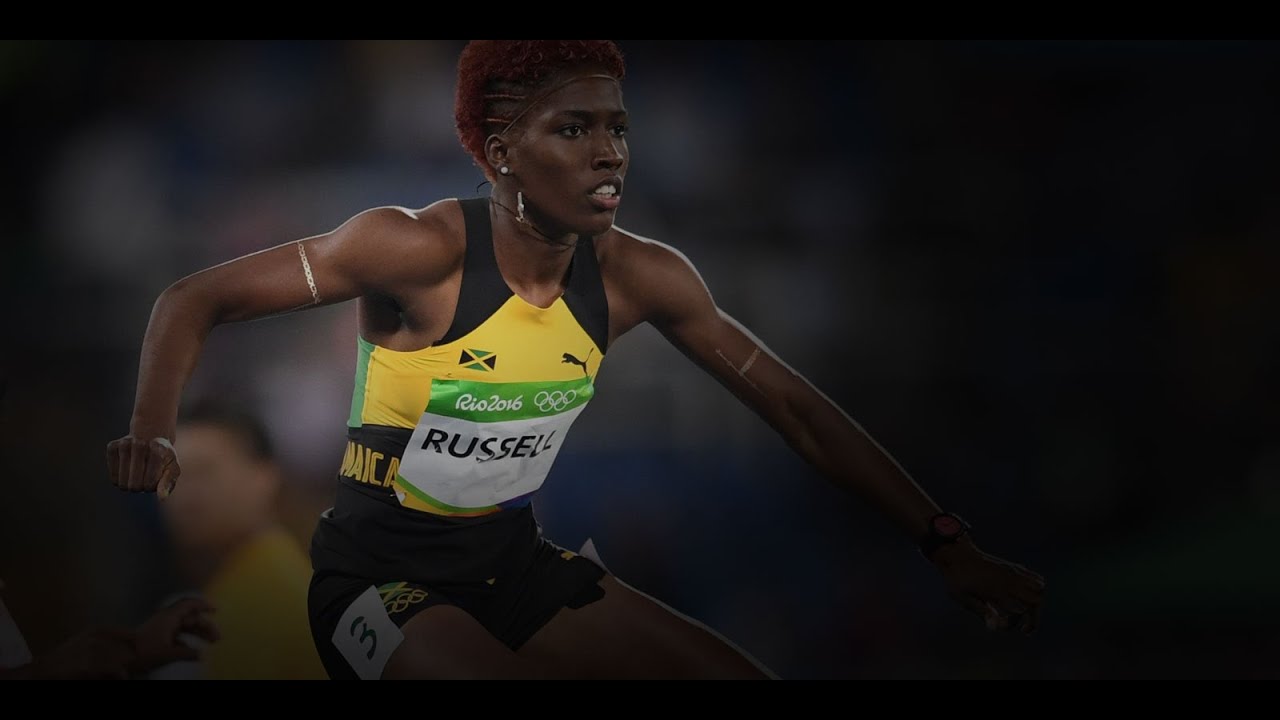 Janieve Russell 400m victory at Velocity Fest - YouTube
