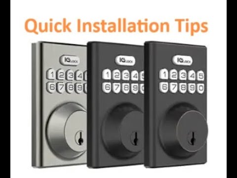 How To Install a Qolsys IQ PowerG Lock on IQ4 Panel - YouTube