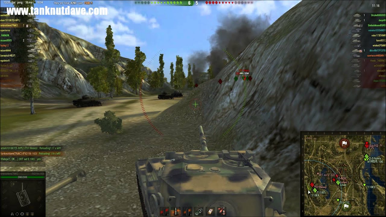 World Of Tanks "Death Star" FV215b 183 Ace Tanker & High Calibre - YouTube