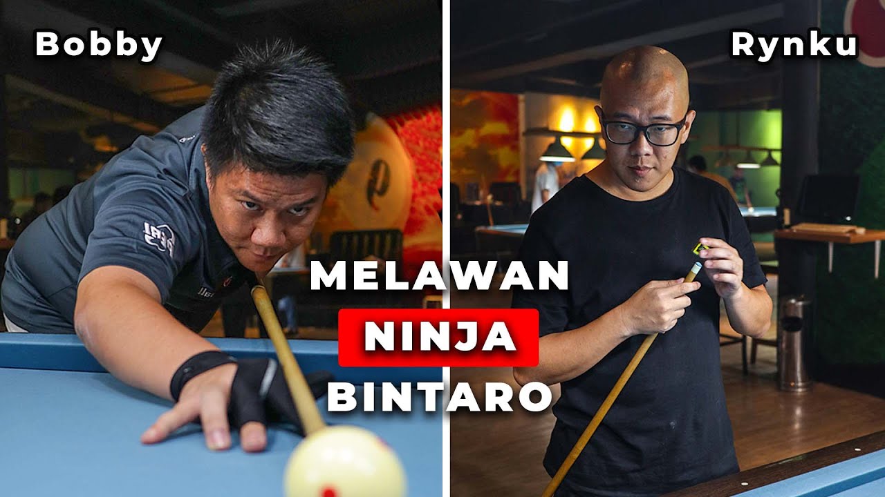 MELAWAN NINJA DALAM DUNIA BILLIARD - BOBBY BINTARO #rynku - YouTube