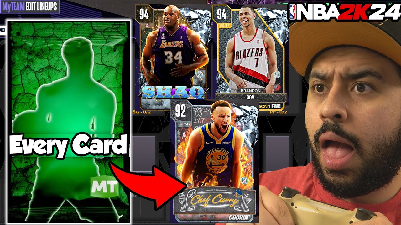 I Opened 13 Draft Packs with Every Card to Build Steph Curry a New Team ...