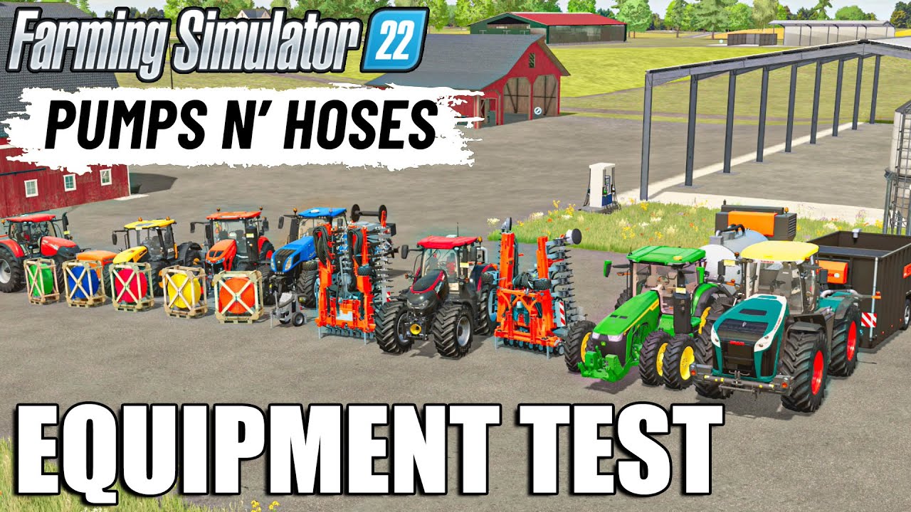 Pumps N' Hoses DLC Hose System Farming Simulator 22, 45% OFF