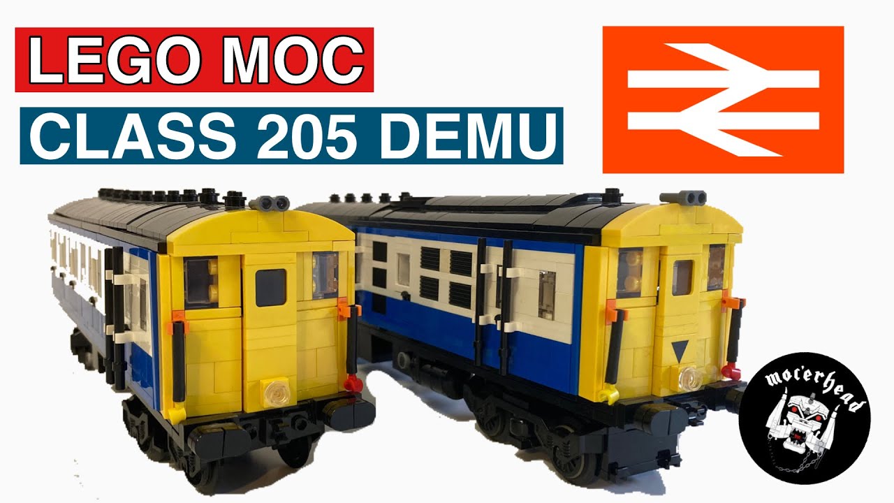 Class 205 Lego train MOC - YouTube