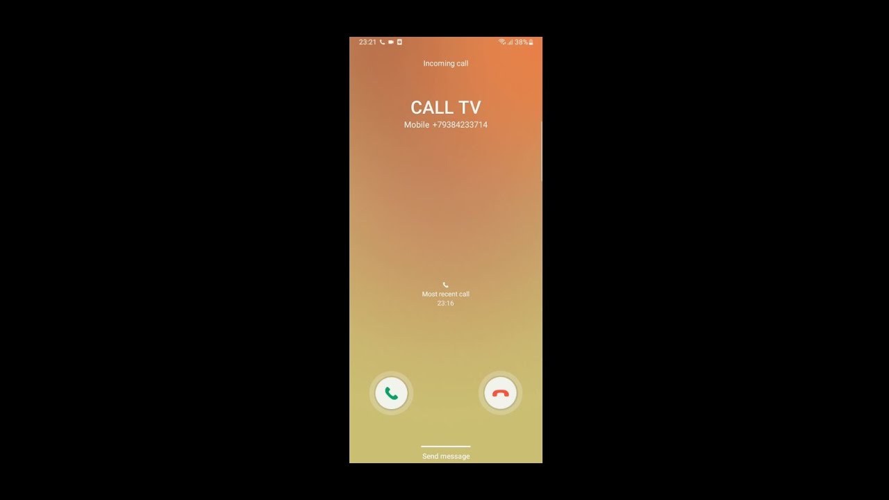 Samsung A02s Incoming Call (Screen Video) - YouTube