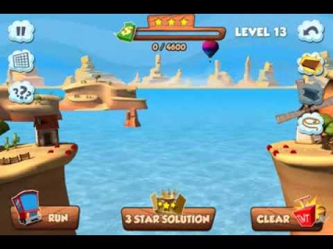 Bridge Builder Constructor Simulator - West level 13 - YouTube