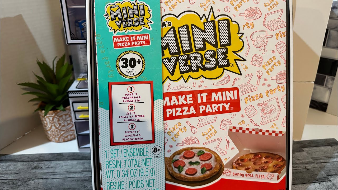 Unboxing Miniverse Pizza Party 🍕 - YouTube