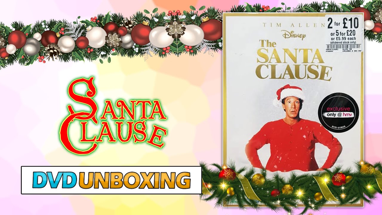 The Santa Clause (Festive Collection / HMV Exclusive) DVD UNBOXING ...