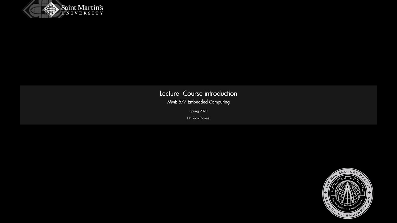 Course introduction - YouTube