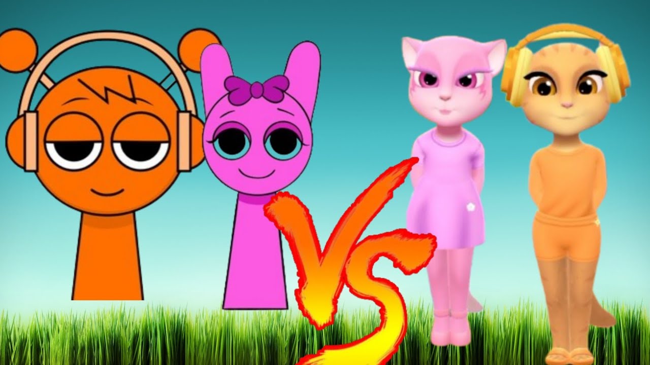 Sprunki VS Talking Angela 2 | Lovely Angela | New update | Cosplay ...
