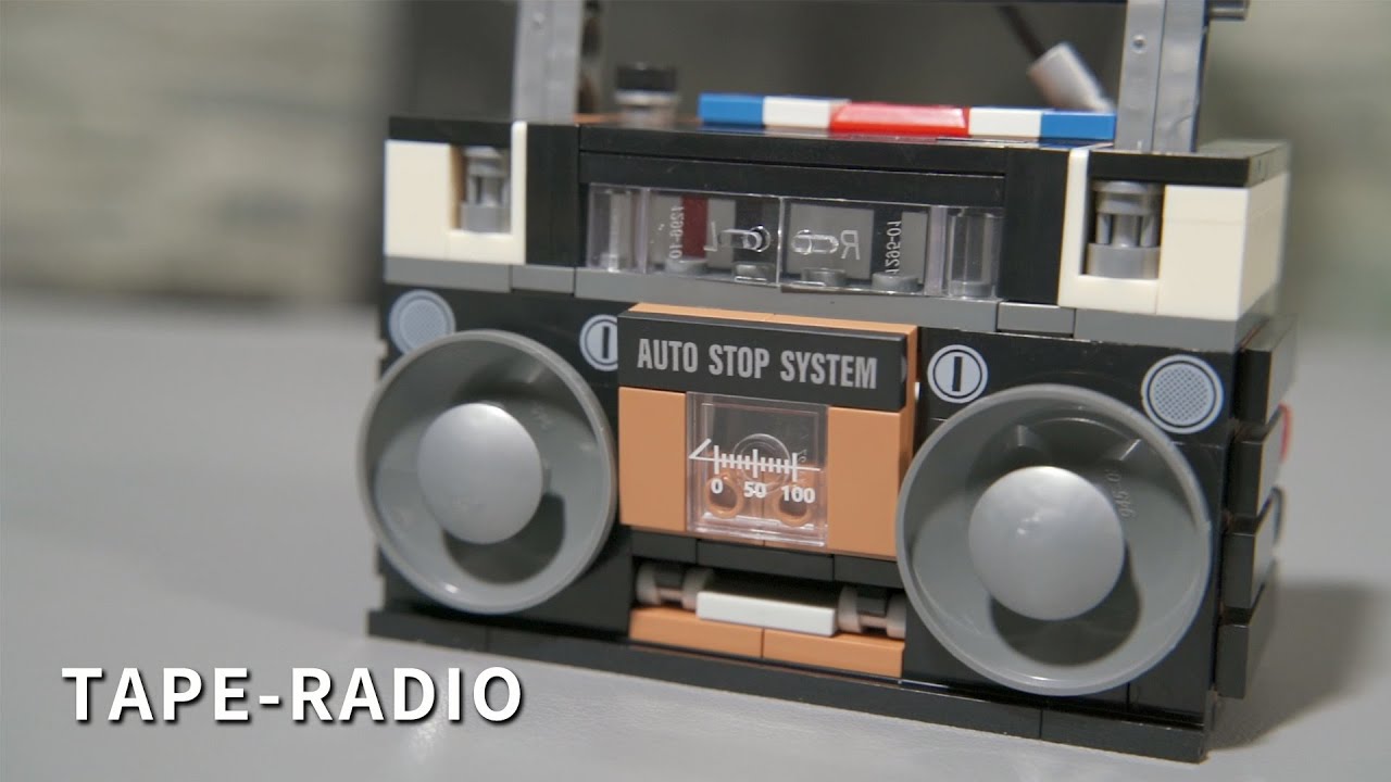17 Lego Miniatures - Tape Radio, Nostalgia Radio - YouTube