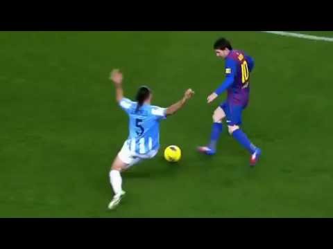 Messi Solo Goal vs Malaga Skipping 2 Insane Tackles ||HD||