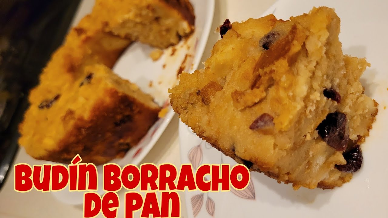 Budín borracho de pan. - YouTube