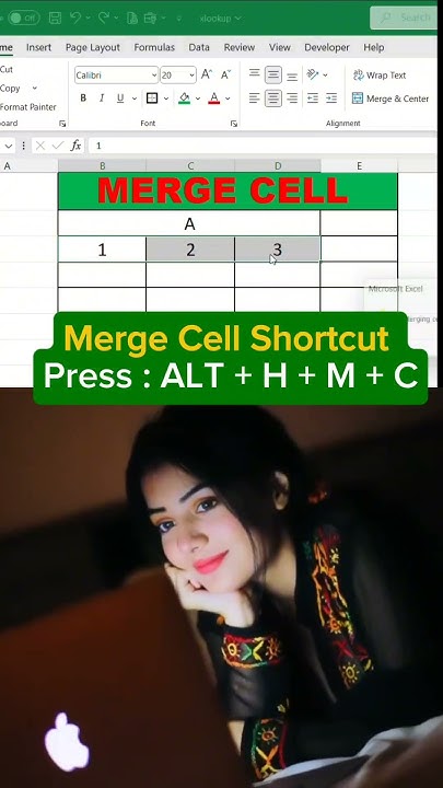 how to merge cells in excel | Merge Cell Without Losing Data | #Shorts #ExcelTips - YouTube