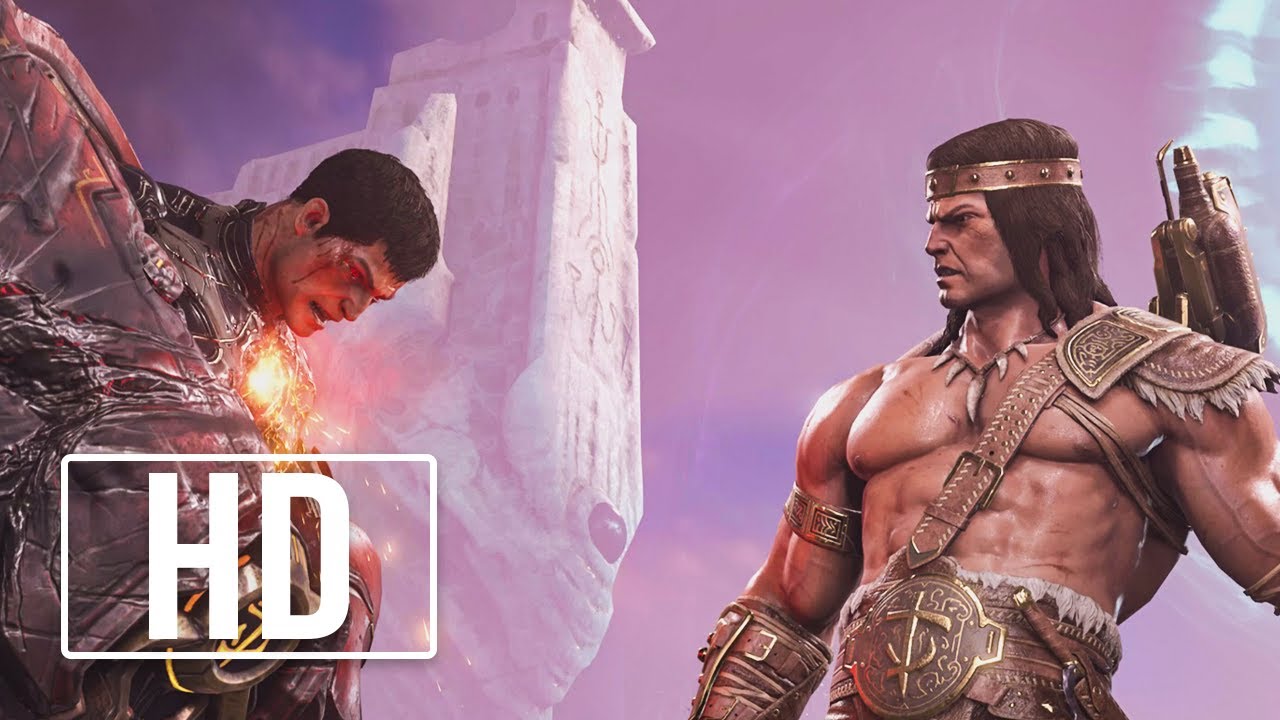 Barbarian VS Dark Lord All Cutscenes (DOOM Eternal: The Ancient Gods ...